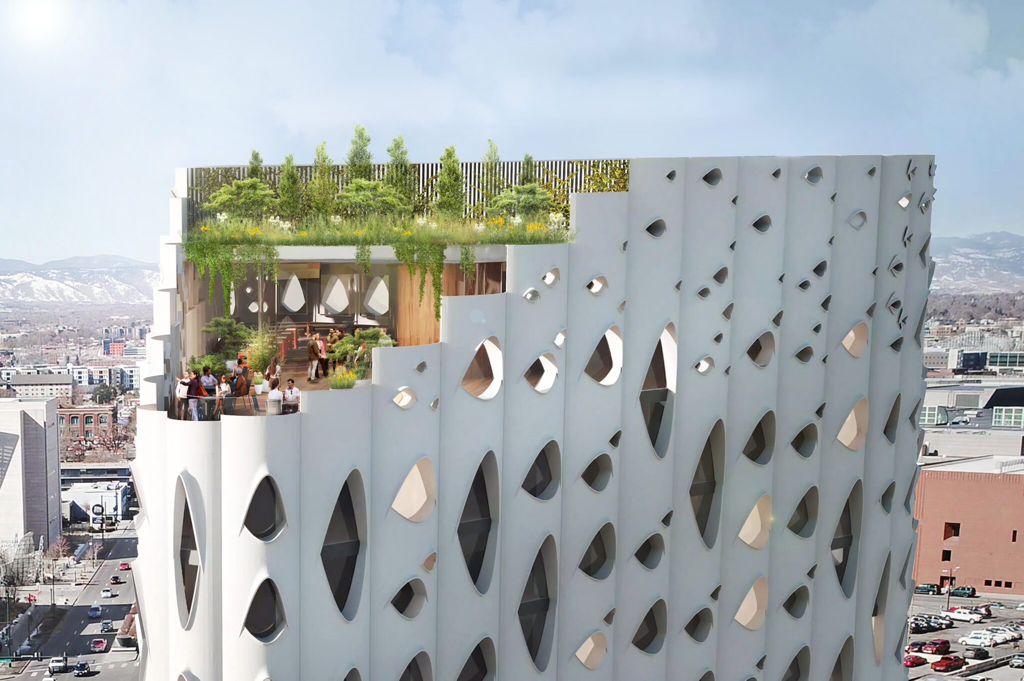 Populus Hotel Green Roof & Streetscape - Superbloom